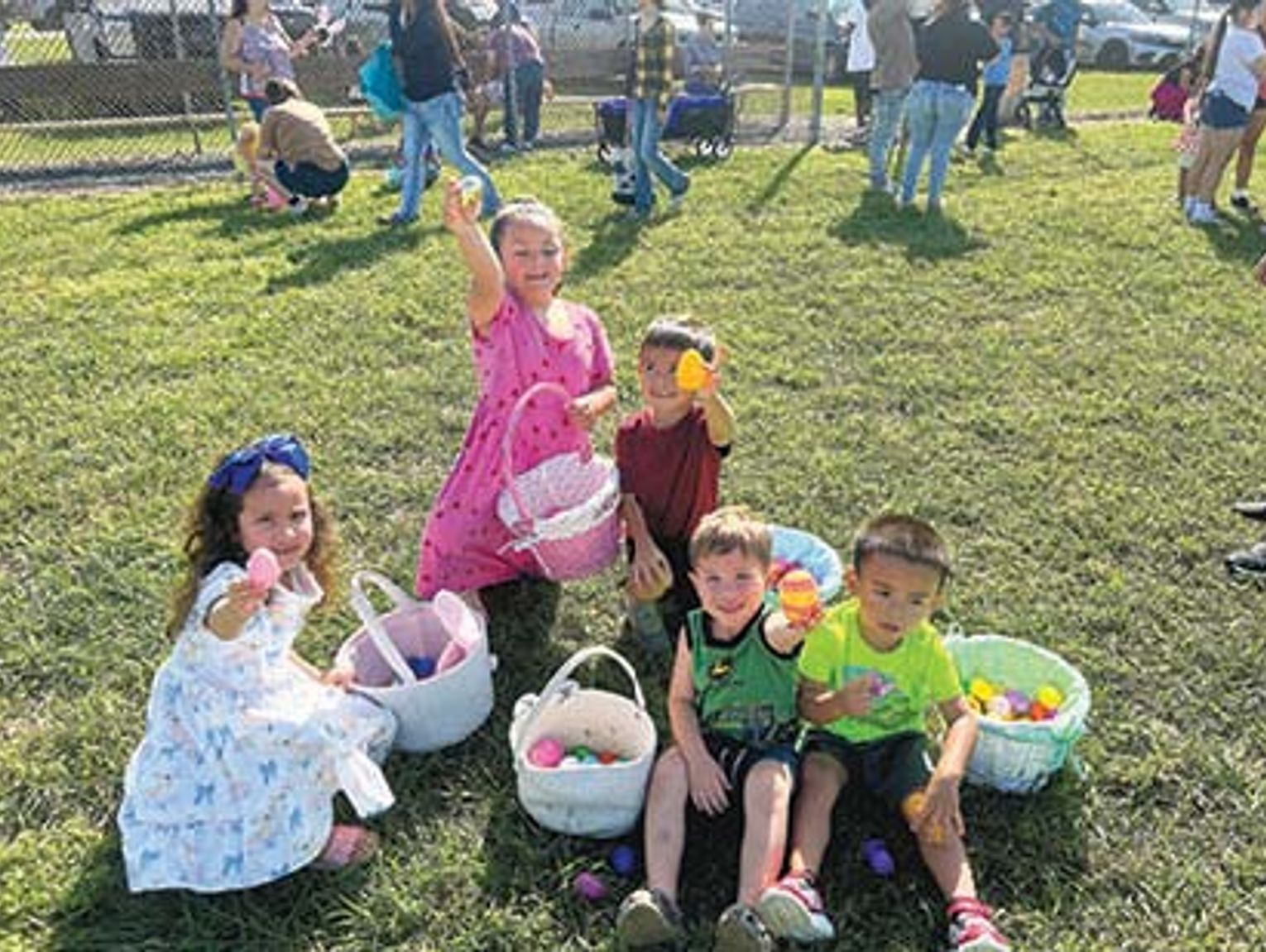 Easter Bunny visits Eagle Lake
