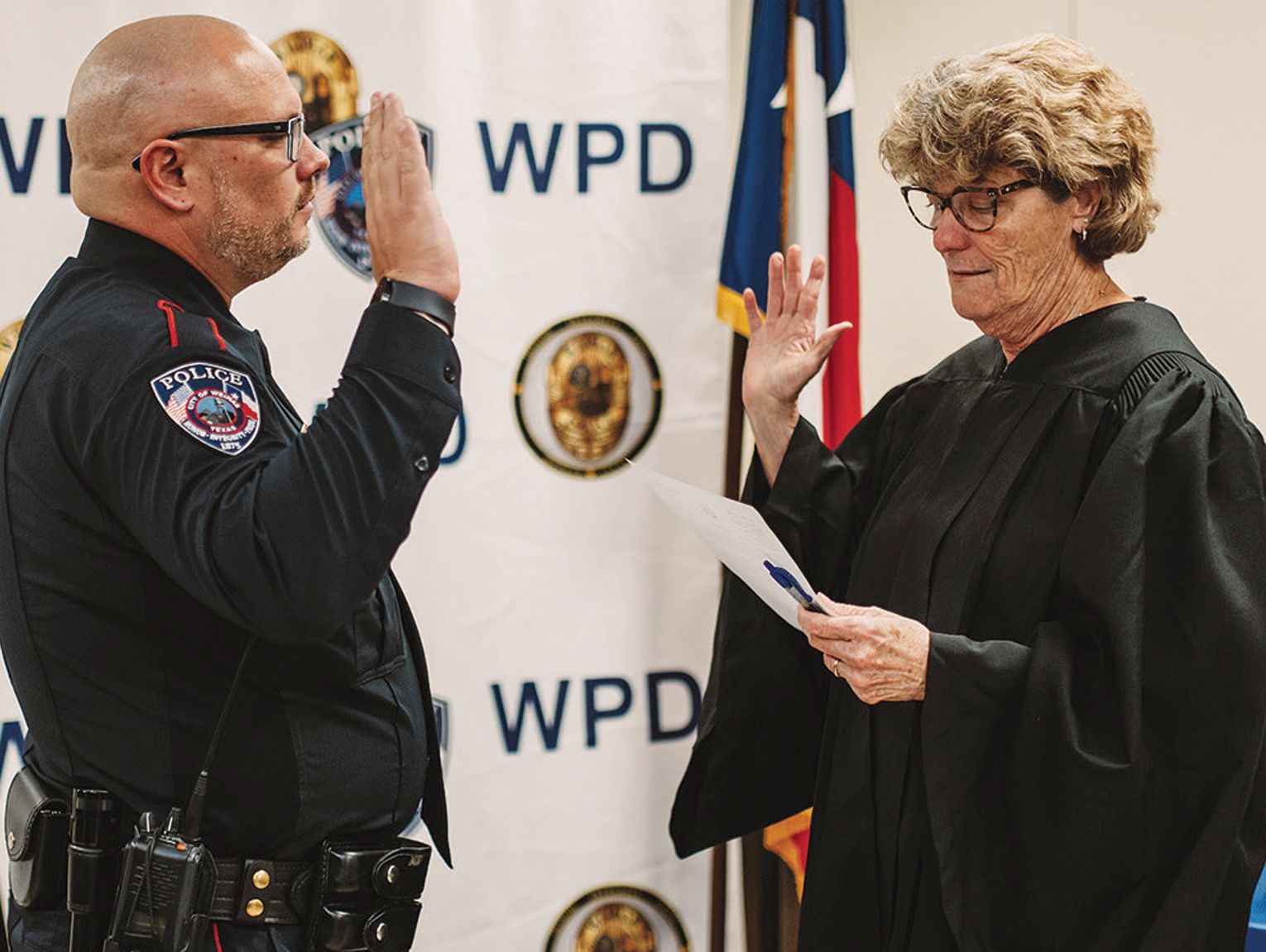 Joshua Jones promoted to lieutenant