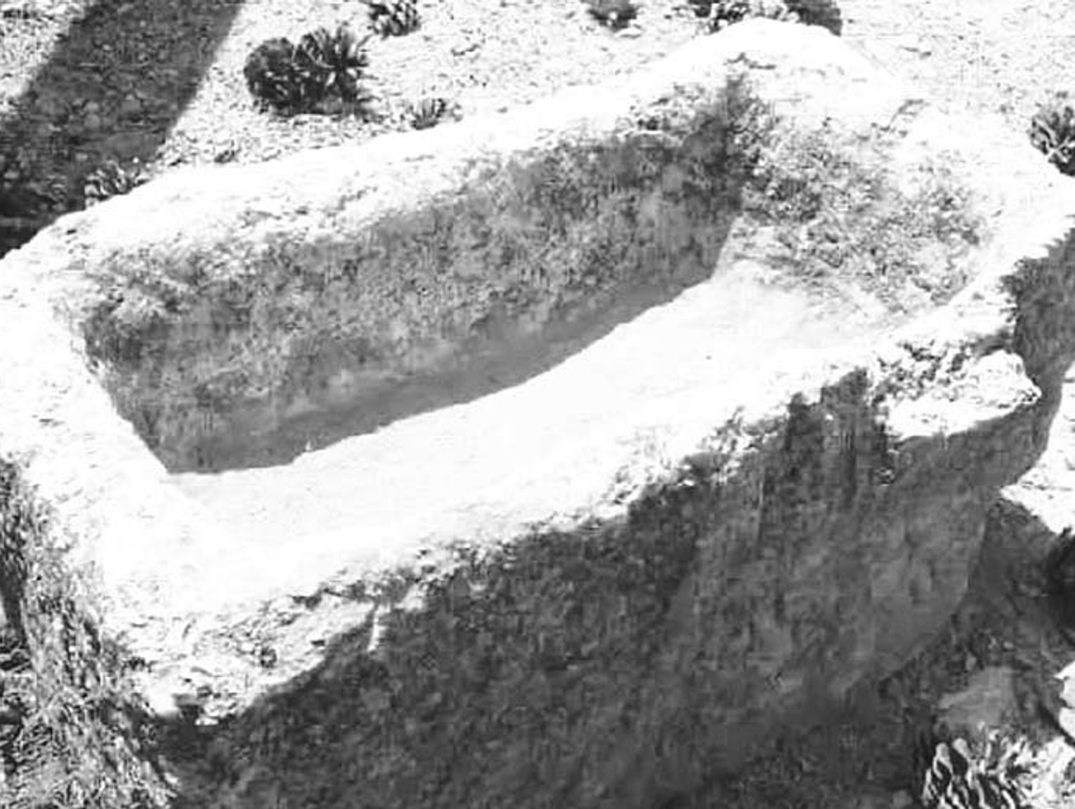 Stone manger